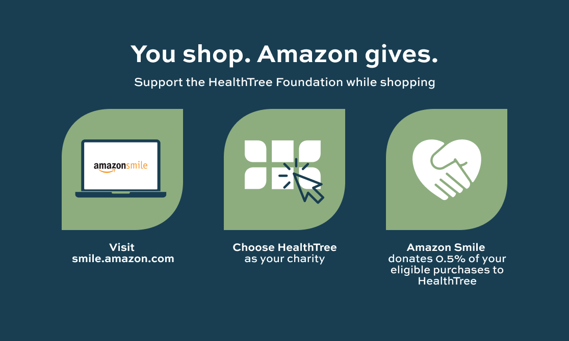 Donate to HealthTree from your Amazon purchases - HealthTree for Chronic Lymphocytic Leukemia